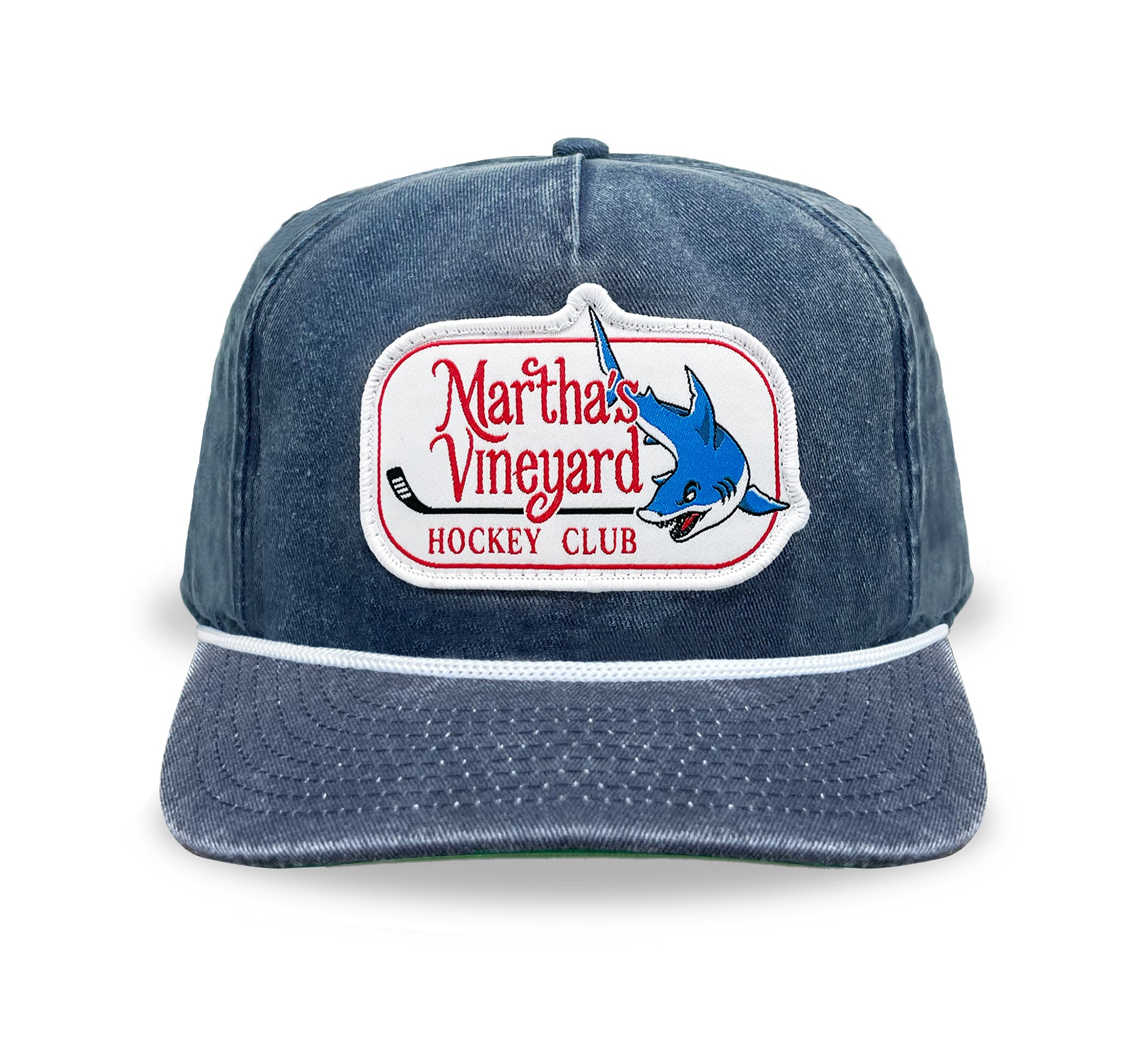 Martha's Vineyard Hockey Club Snapback: Vintage Navy – Celly Hockey Co.